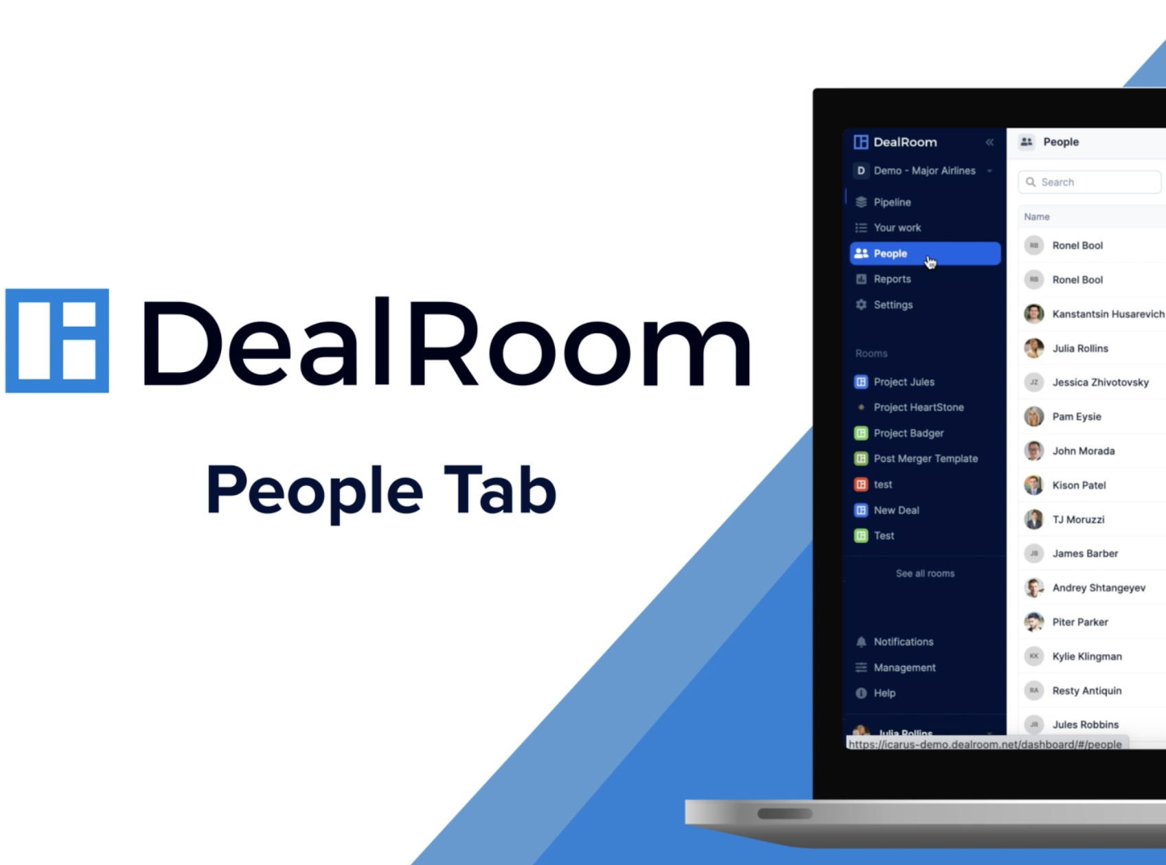 People Tab - DealRoom Tutorial Videos